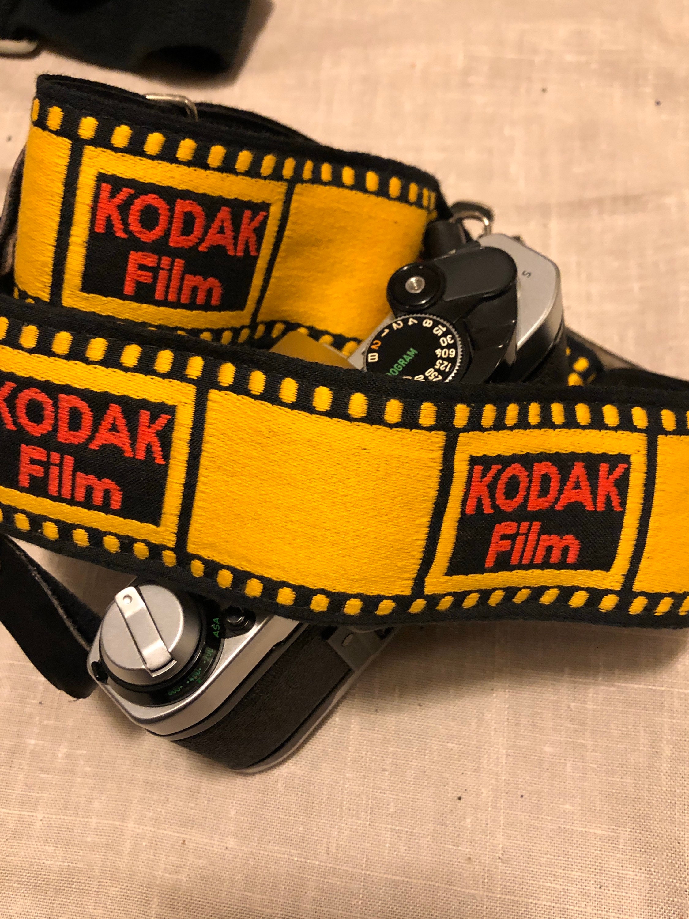 Vintage 70/80s Canon AE-1 35mm Camera Kodak Film Strap 100mm | Etsy