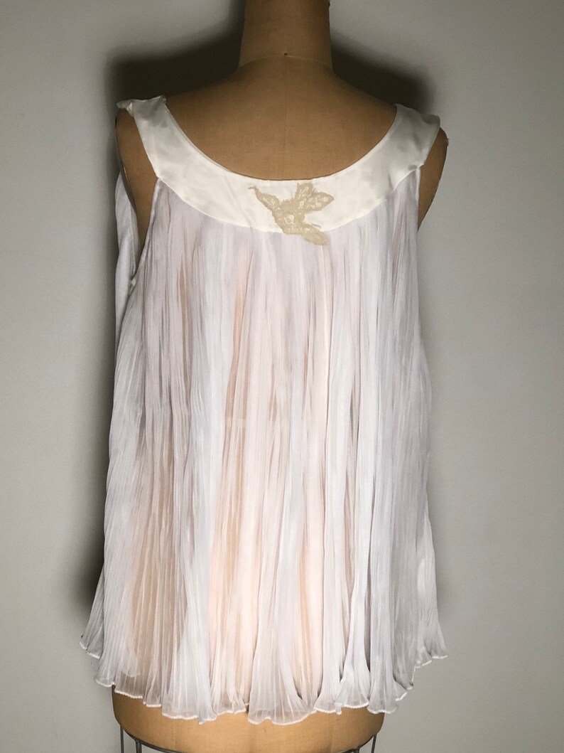 Vintage 60s Rogers Babydoll Sheer Ruffled Puff Hollywood Glam - Etsy
