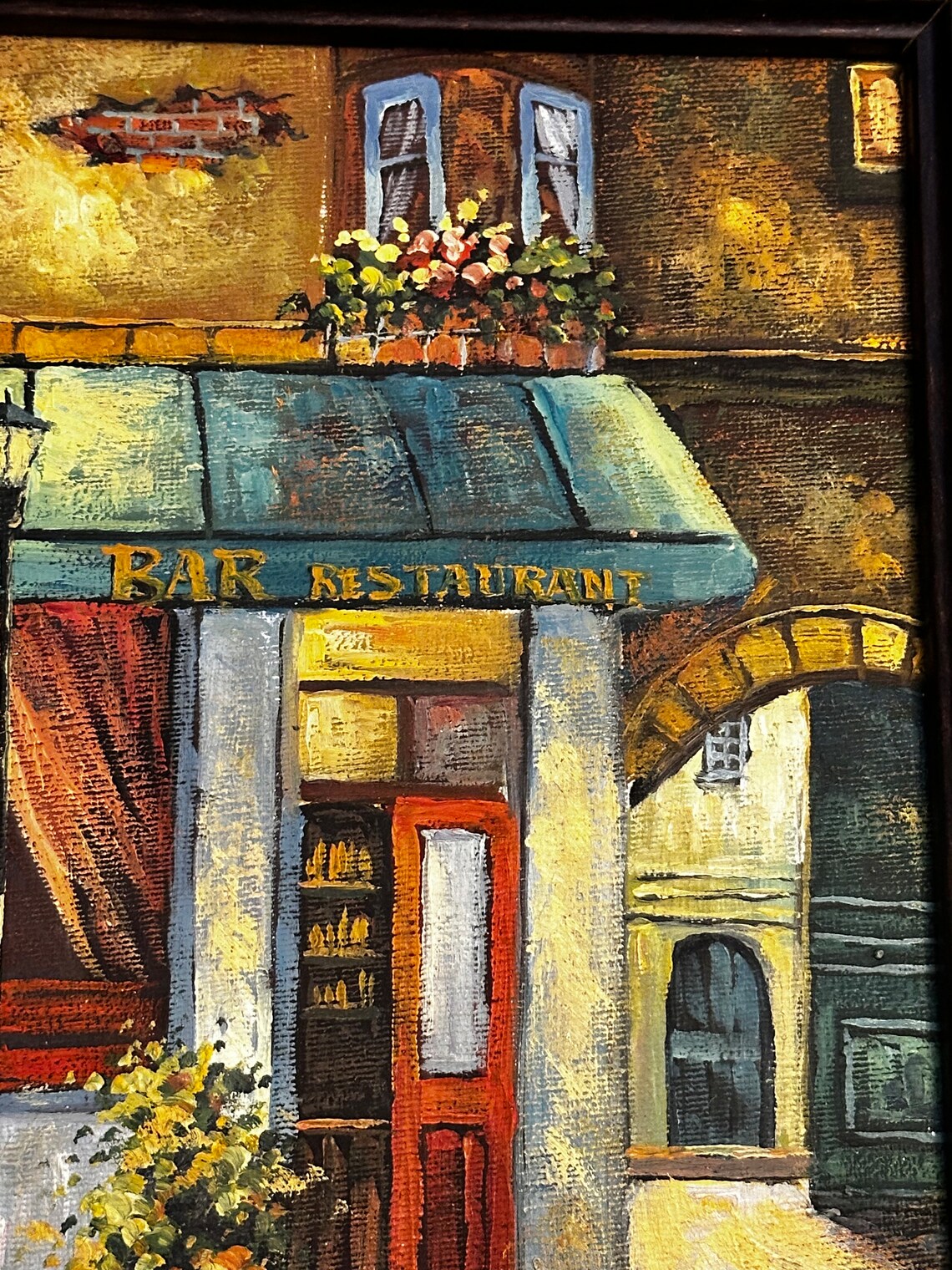 Vintage 90’s W. James European Parisian Paris Bar Restaurant Cafe ...