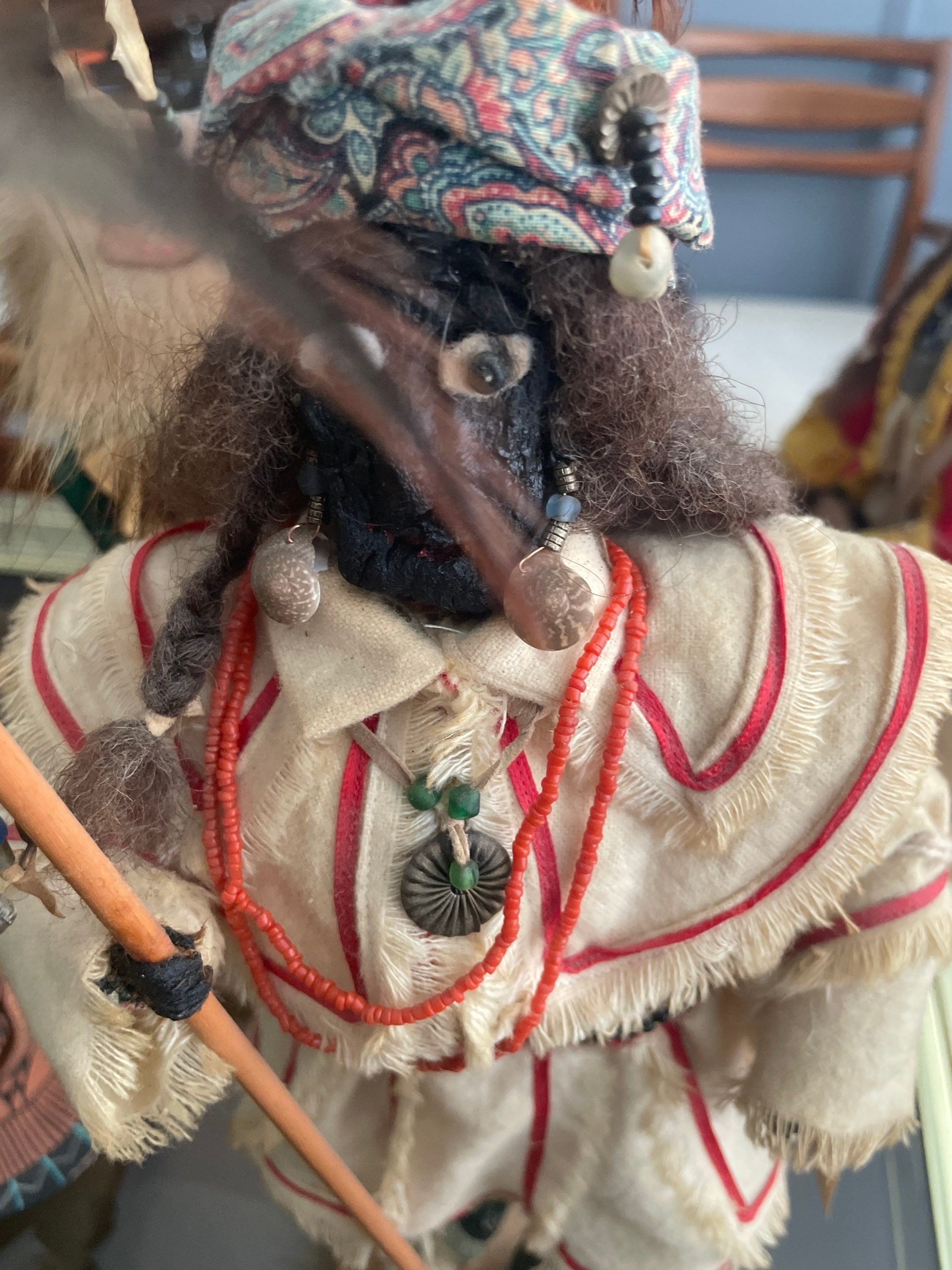 Vintage Elaine Wojcinski Stalking Turkey Indian Jacket Feather | Etsy