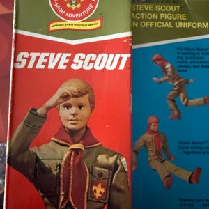 Vintage 1974 General Mills Kenner Boy Scout Steve in Official Uniform ...