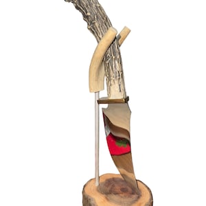 Vintage 80’s Ted Miller Native American Carved Inlaid Turquoise ...