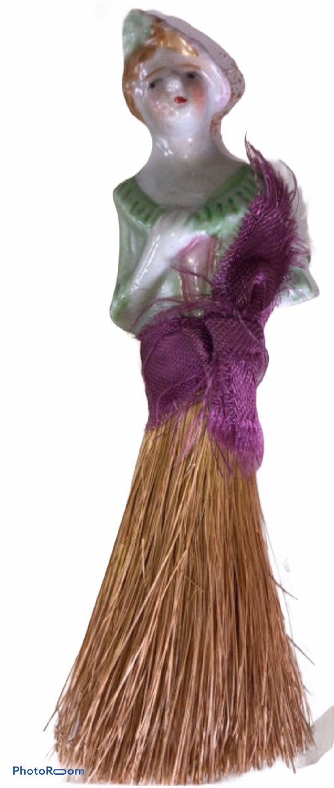 Vintage 20’s Porcelain Victorian Art Deco Nouveau Half Doll Handel ...