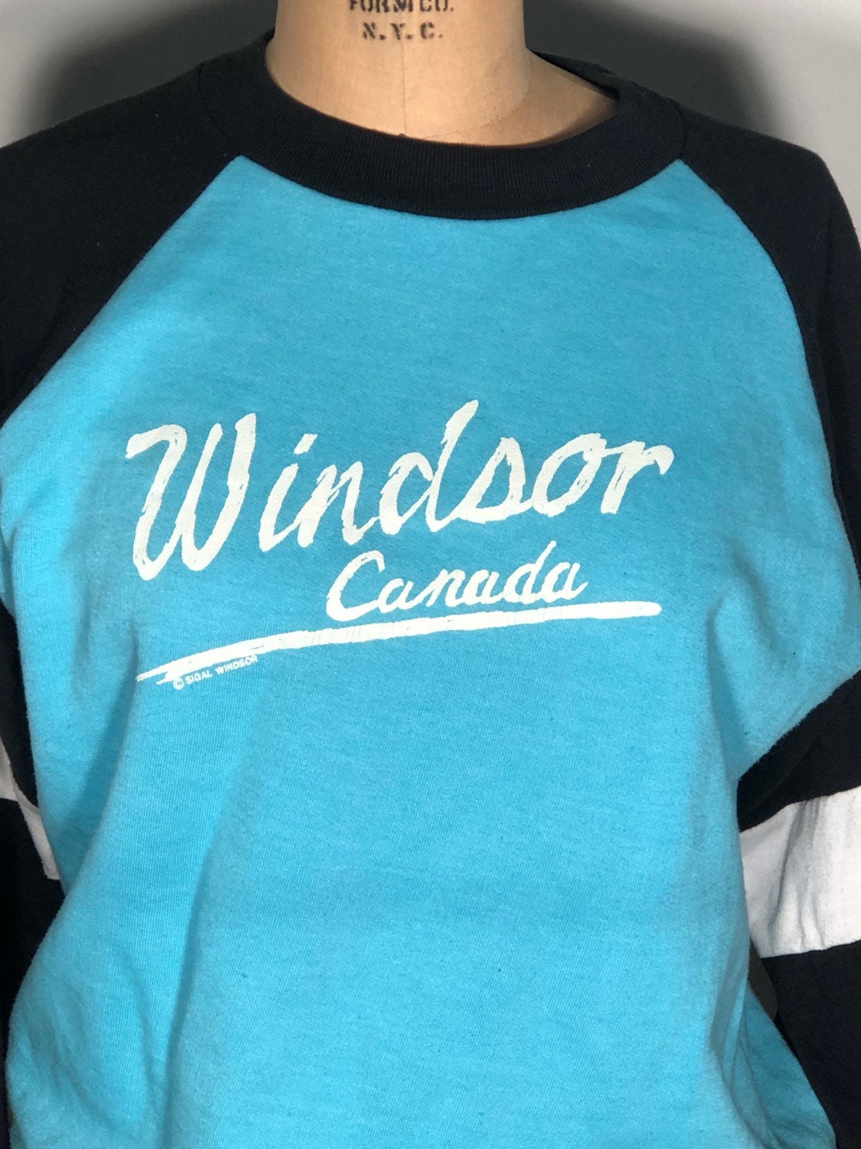 Vintage 80/90's Sigal Originals Color Block Windsor Canada Souvenir ...