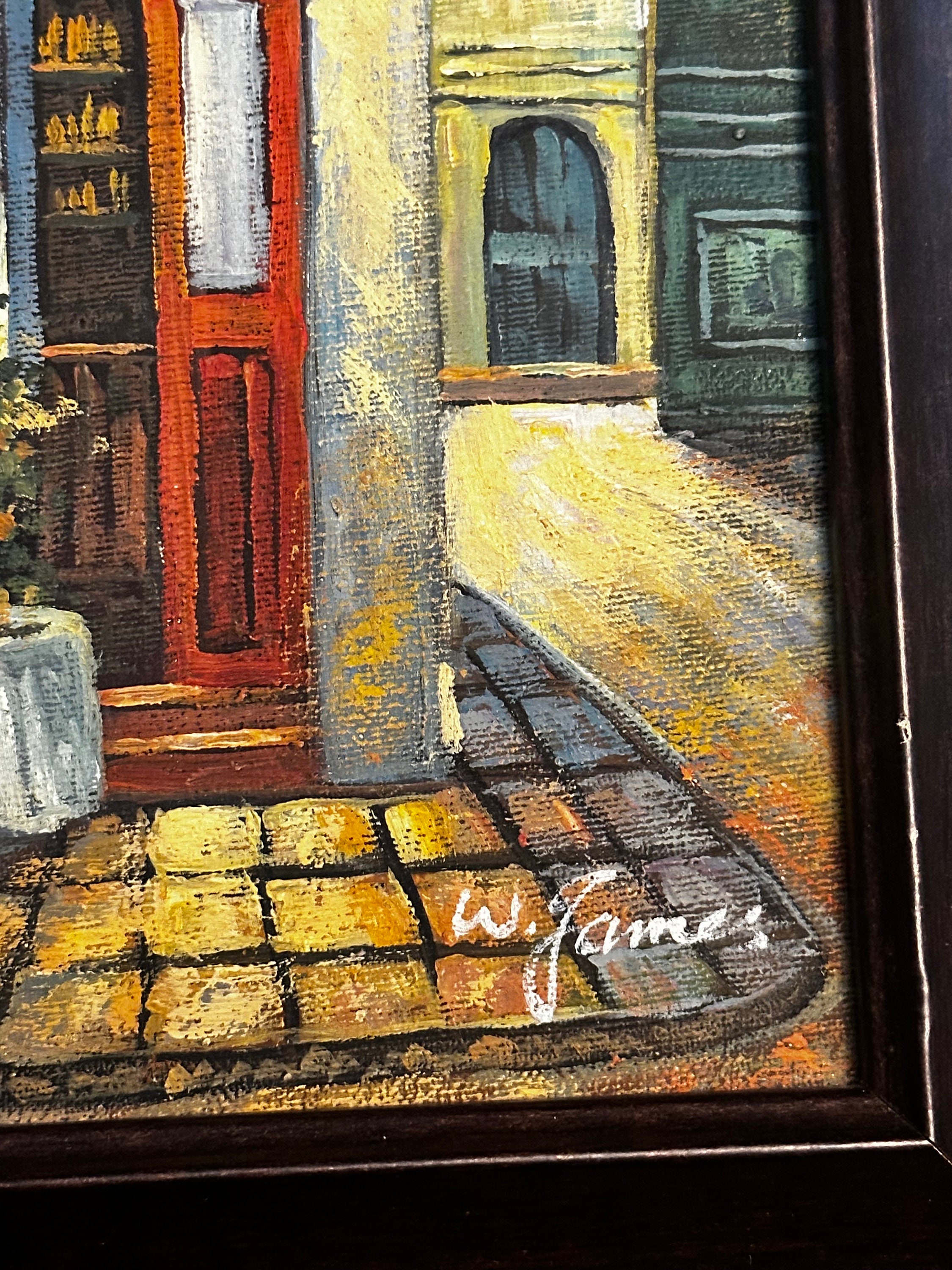 Vintage 90’s W. James European Parisian Paris Bar Restaurant Cafe ...