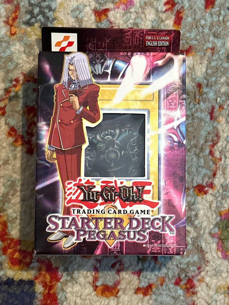 Vintage 1996 Yu Gi Oh Trading Card Game Starter Deck Pegasus Konami ...