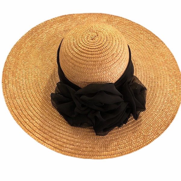 Ruffle Flower Hat - Etsy