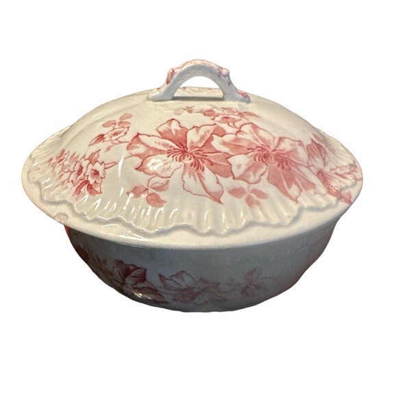 Red Transfer Ware - Etsy