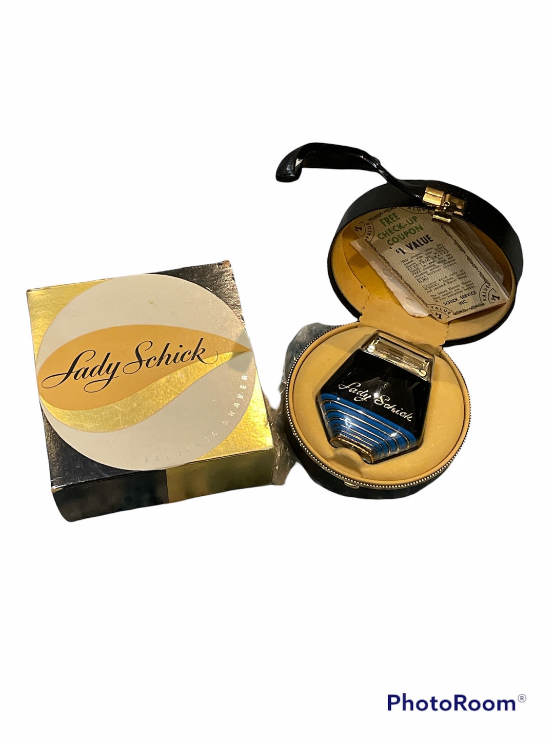 Vintage 70’s Lady Schick Electric Razor Model Oriental in Original Case ...