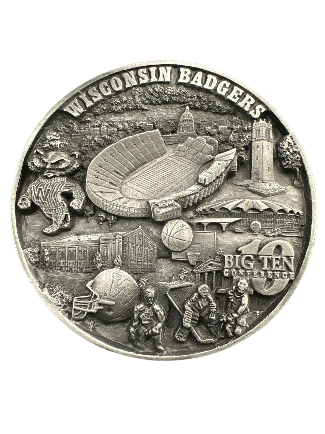 Vintage 1990 Ad Madison Wisconsin Badgers University Sports Big Ten ...