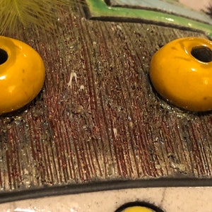 Vintage 1991 Austin REAL RIDER Pawnee Sioux Native American Raku Clay ...