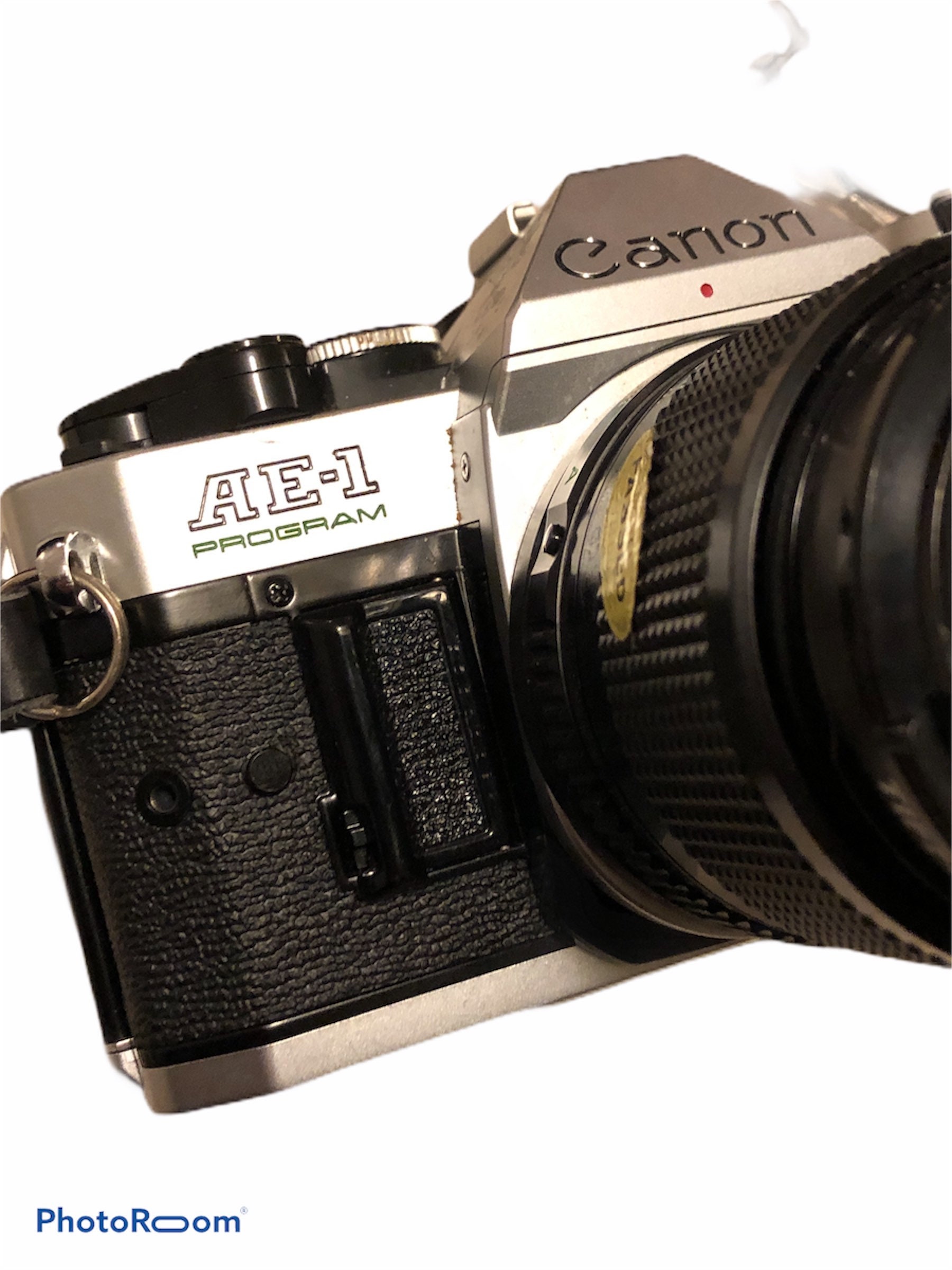 Vintage 70/80's Canon AE-1 35mm Camera Kodak Film Strap Vintage 70/80's Canon AE-1 35mm Camera Kodak Film Strap