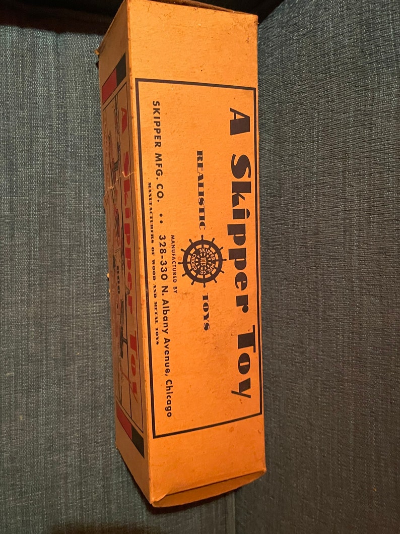 Vintage 30’s RARE Skipper Toy Mfg Co Chicago IL 12” Long Claremont ...