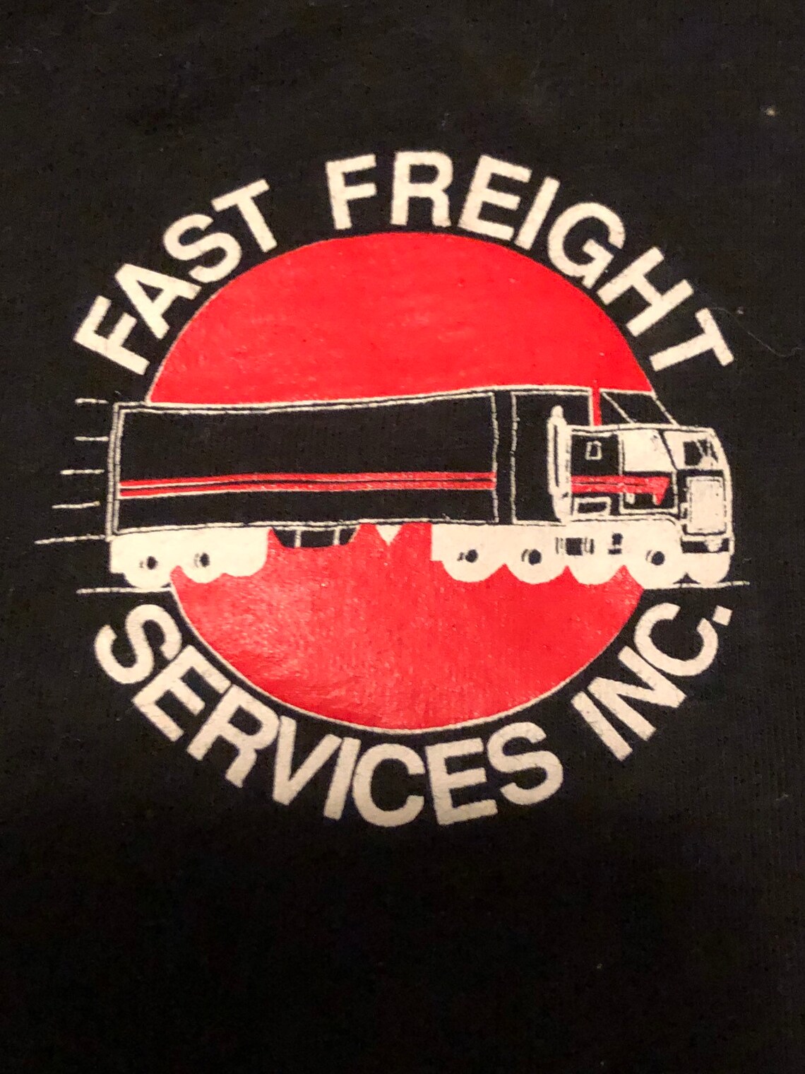 Vintage 90’s Hanes Beefy T Shirt Fast Freight Trucking Services Inc ...