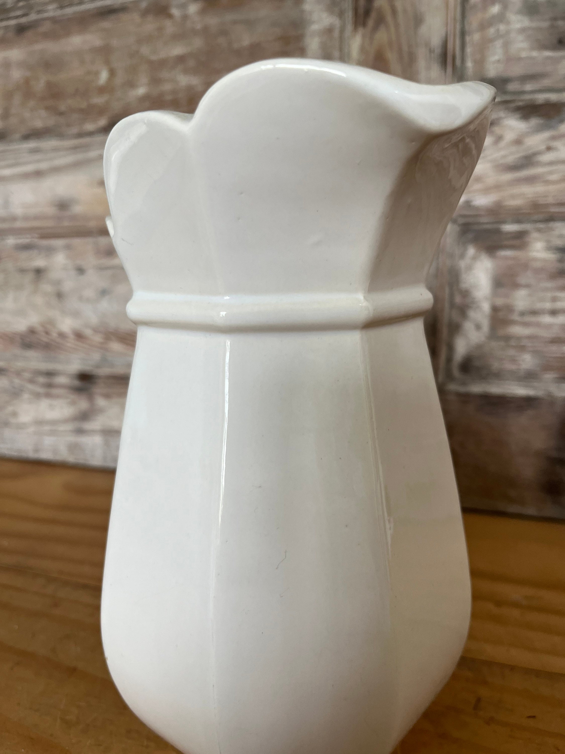 White Mccoy Pitcher Duck or Goose Pottery - Etsy
