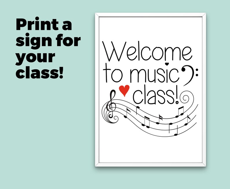Music Class STUDENT ACTIVITY, Welcome Pages, Coloring Book, Music ...