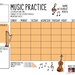 PRACTICE CHARTS, Music Practice Tracker, Music Lessons, Music Progress ...