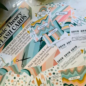 Music Theory FLASH CARDS, Printable, Music Teachers, Music Students ...