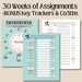 Music Theory Worksheets | 30 Weeks of Assignments, Scales, Key ...