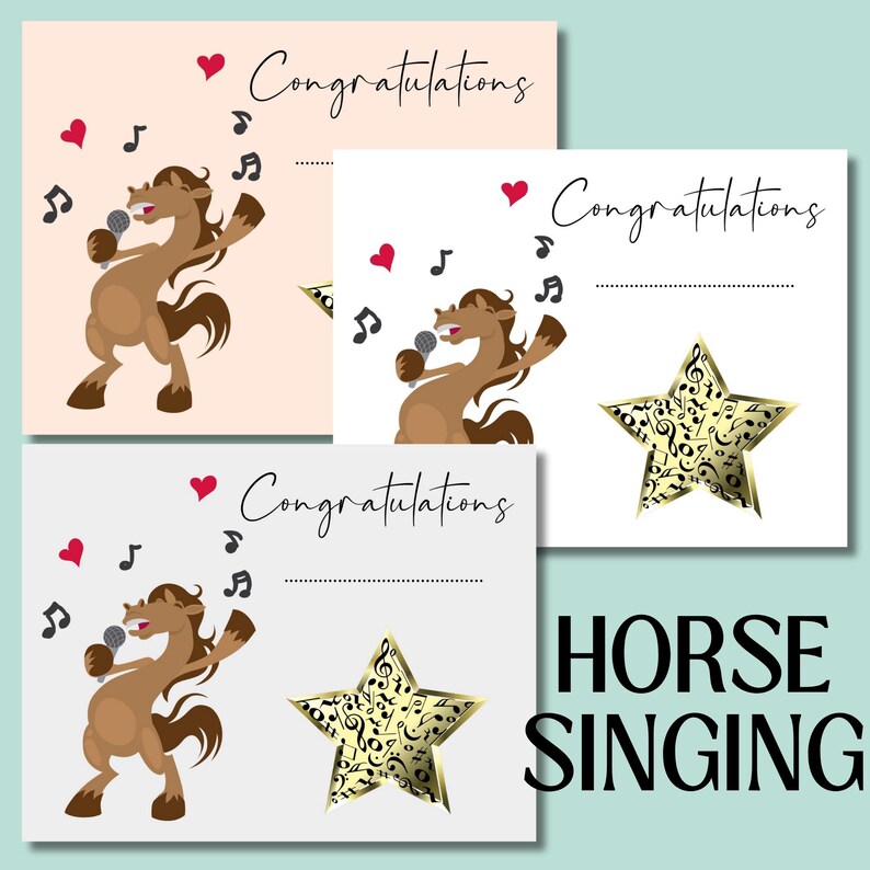 7 MUSIC CERTIFICATE Printable Singer, Award, Achievement, Music Student ...