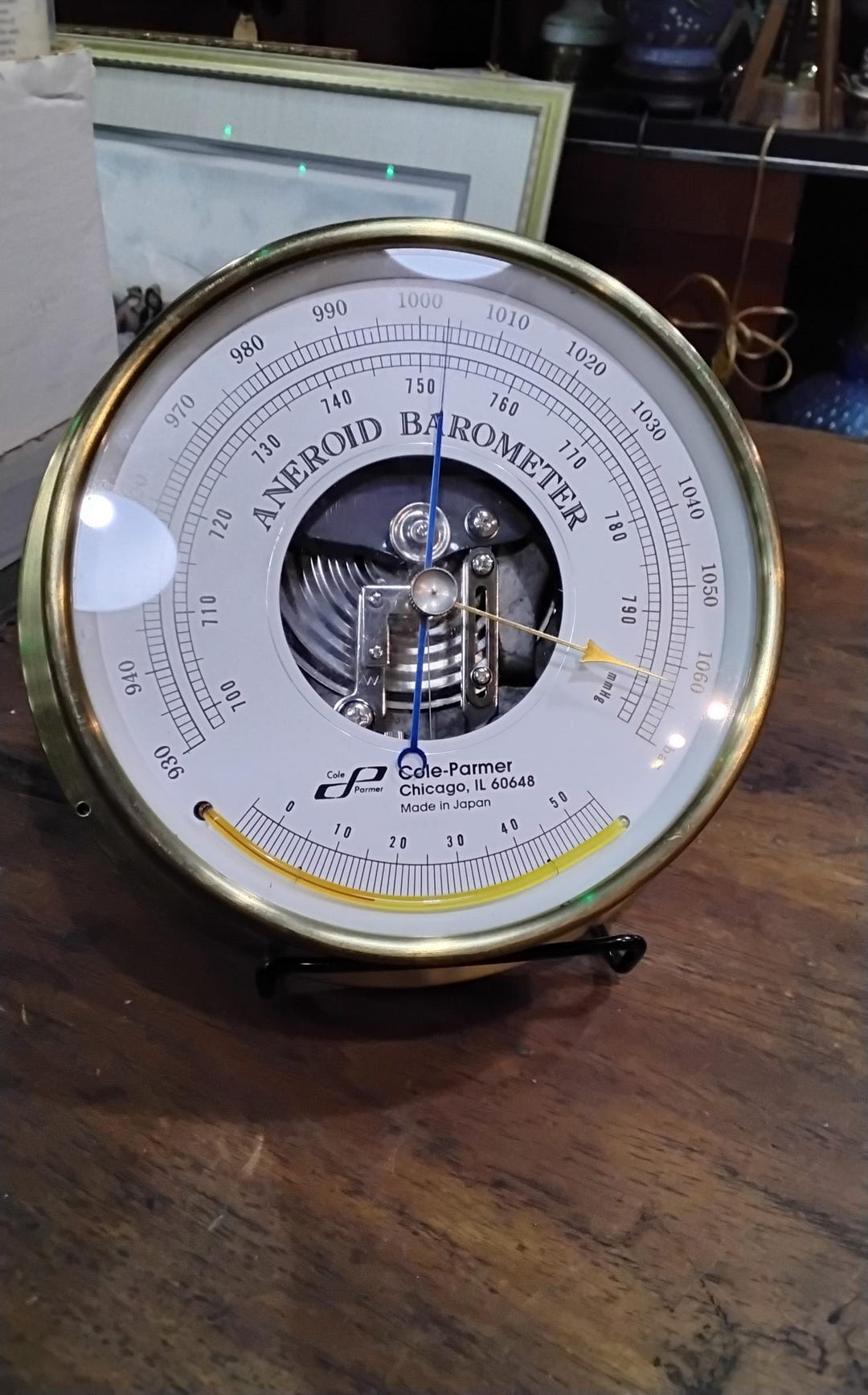 Vintage Aneroid Barometer - Etsy