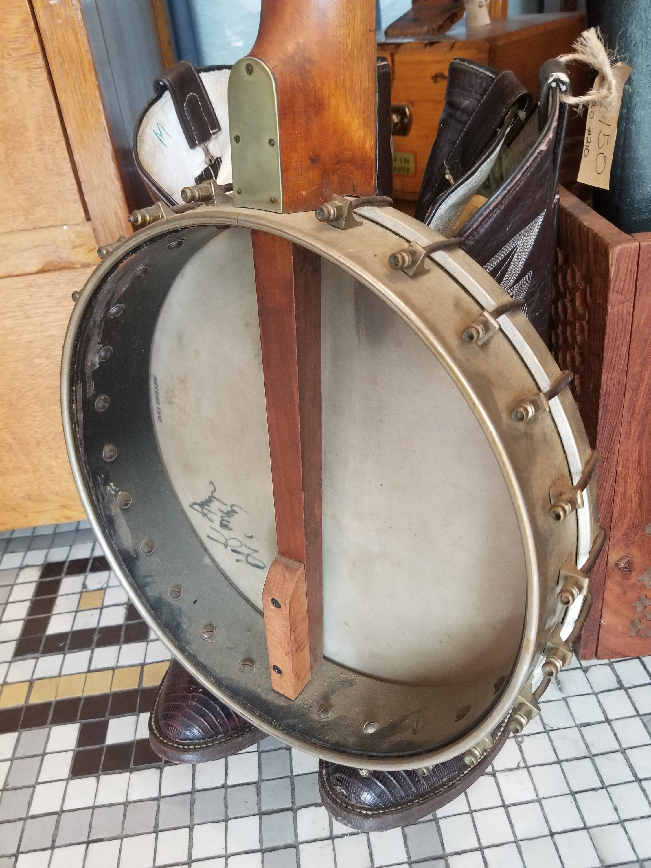 Antique 1800s Banjo Signed by Dr. Ralph Stanley - Etsy
