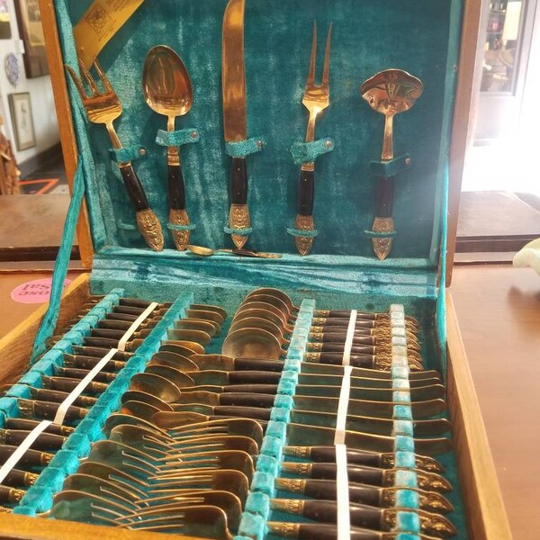 Thai Bronze Flatware - Etsy