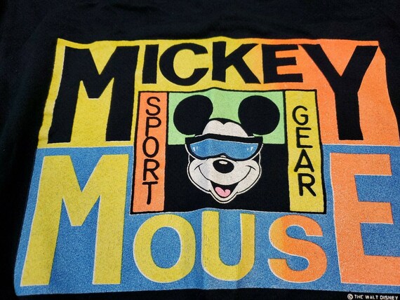 Walt Disney Mickey Mouse Vintage 80s Jog Togs Sport R… - Gem