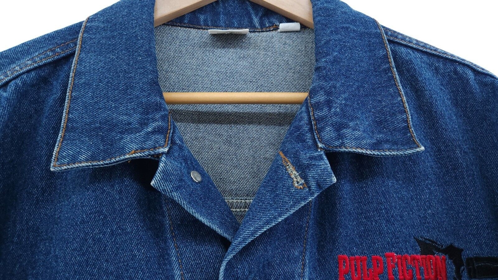 Pulp Fiction Jacket Denim Movie Set Staff Promo Vintage 1993 Buena ...