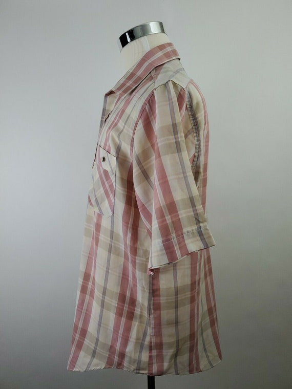 Levi's White Tag 1970s 1980s Vintage SS 70s Pastel Pl… - Gem