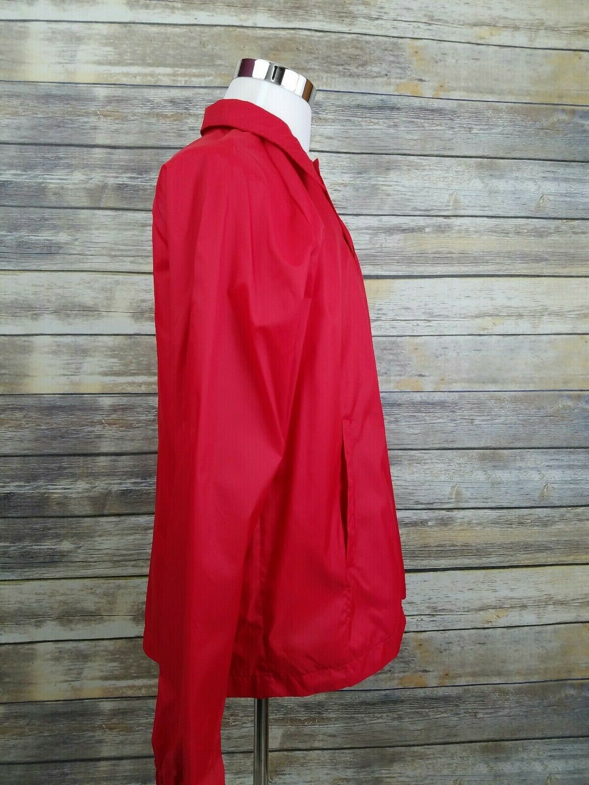 ULM Germany Vintage 1970s Artex Snap Red Windbreaker Jacket - Etsy