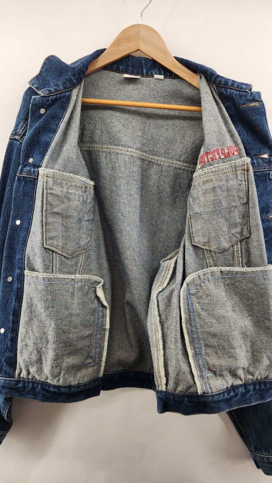 Pulp Fiction Jacket Denim Movie Set Staff Promo Vintage 1993 Buena ...