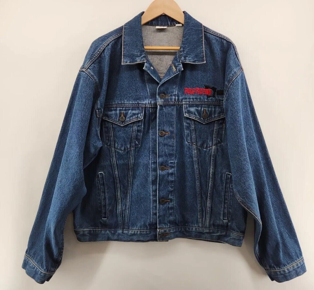 Pulp Fiction Jacket Denim Movie Set Staff Promo Vintage 1993 Buena ...