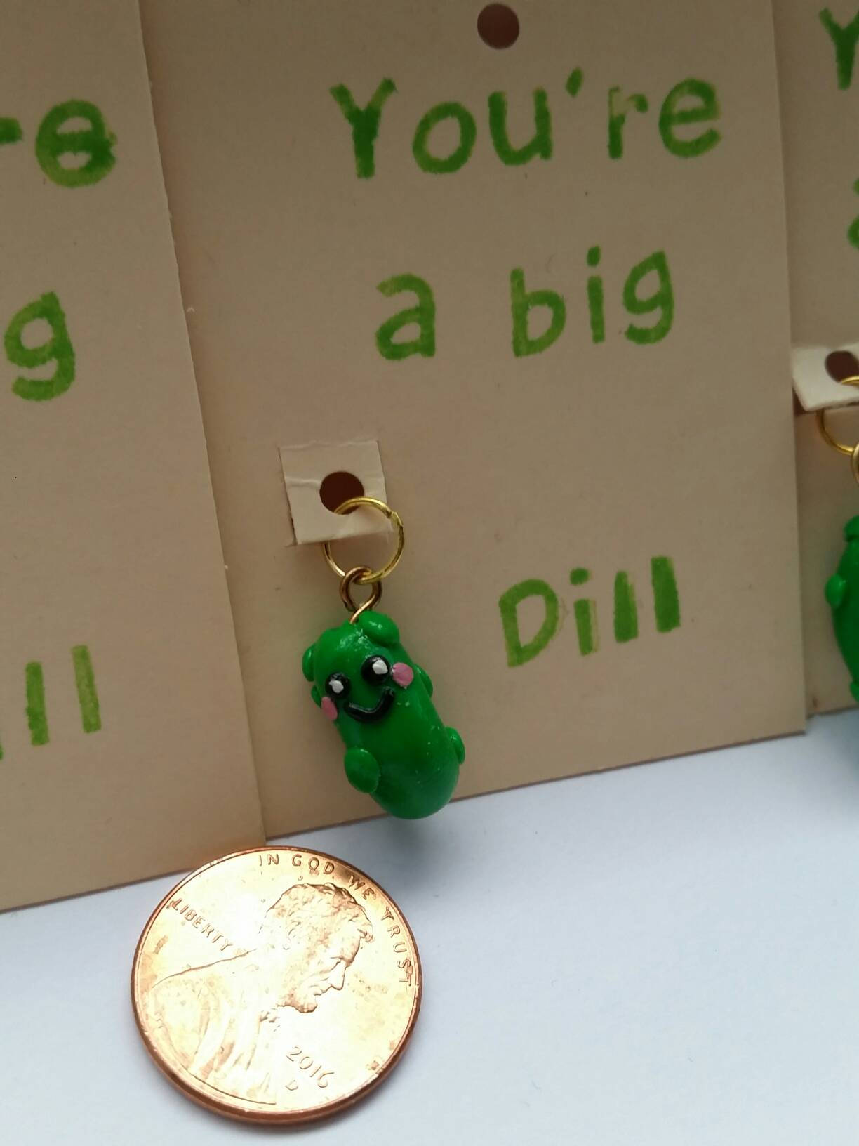 You're a Big Dill pickle Charm - Etsy UK