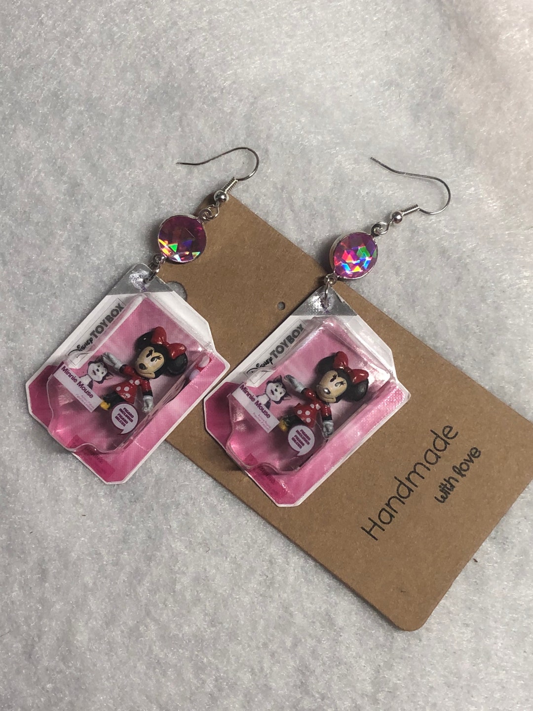 Mini Brands Minnie Mouse Earrings Disney - Etsy