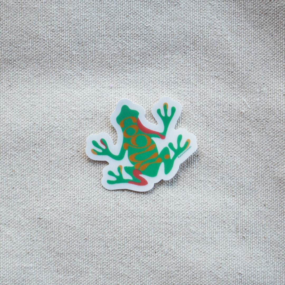 Coquí Waterproof Sticker - Etsy