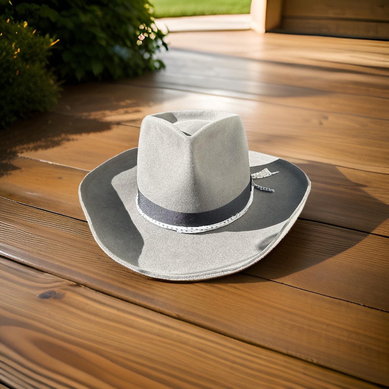 Rough Cut ~ Handmade Fur Felt Cowboy Hat by K. Doughty - Etsy