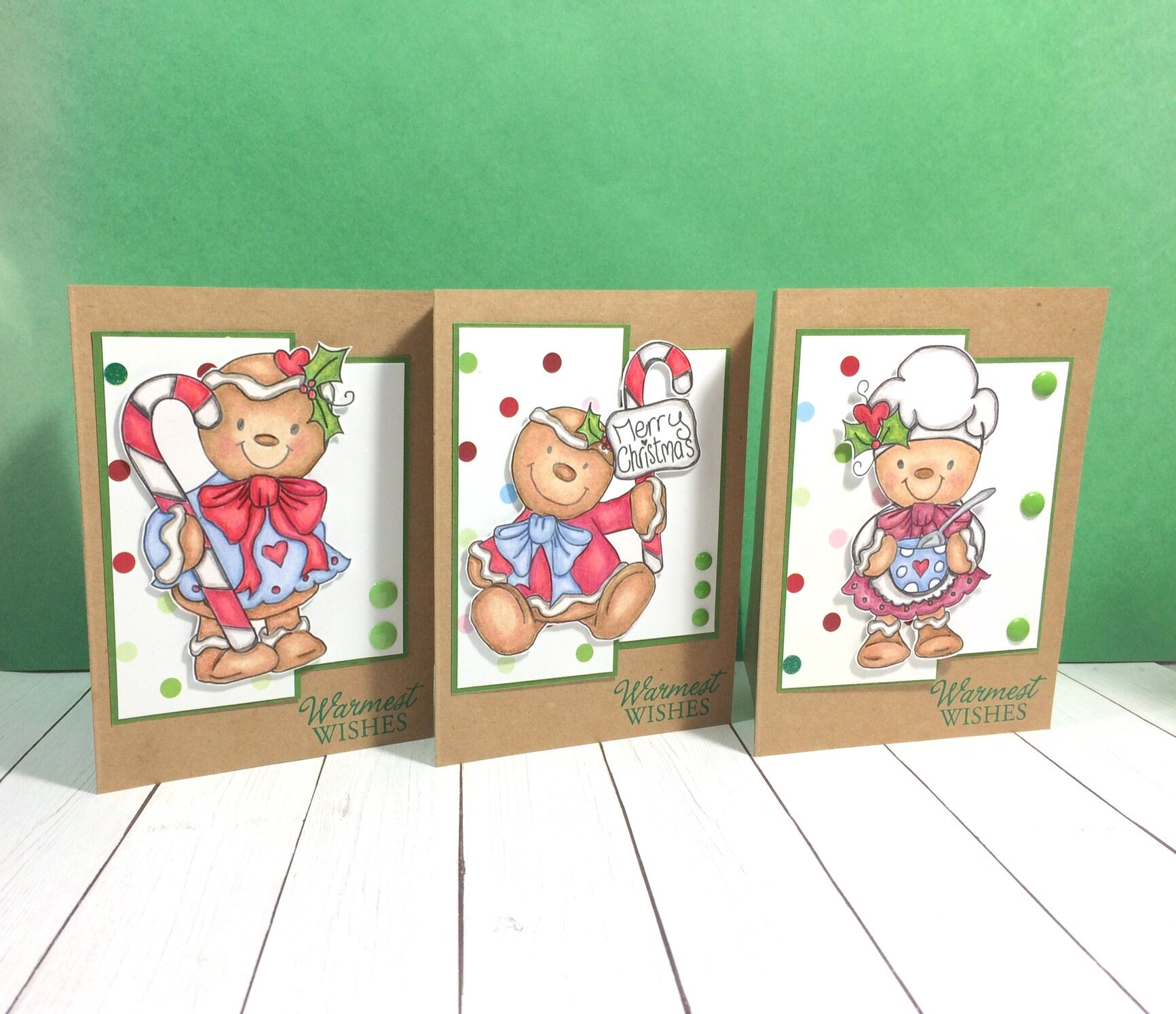 Holiday Card Set, Cute Holiday Card Set, Holiday Cards, Set of Holiday ...