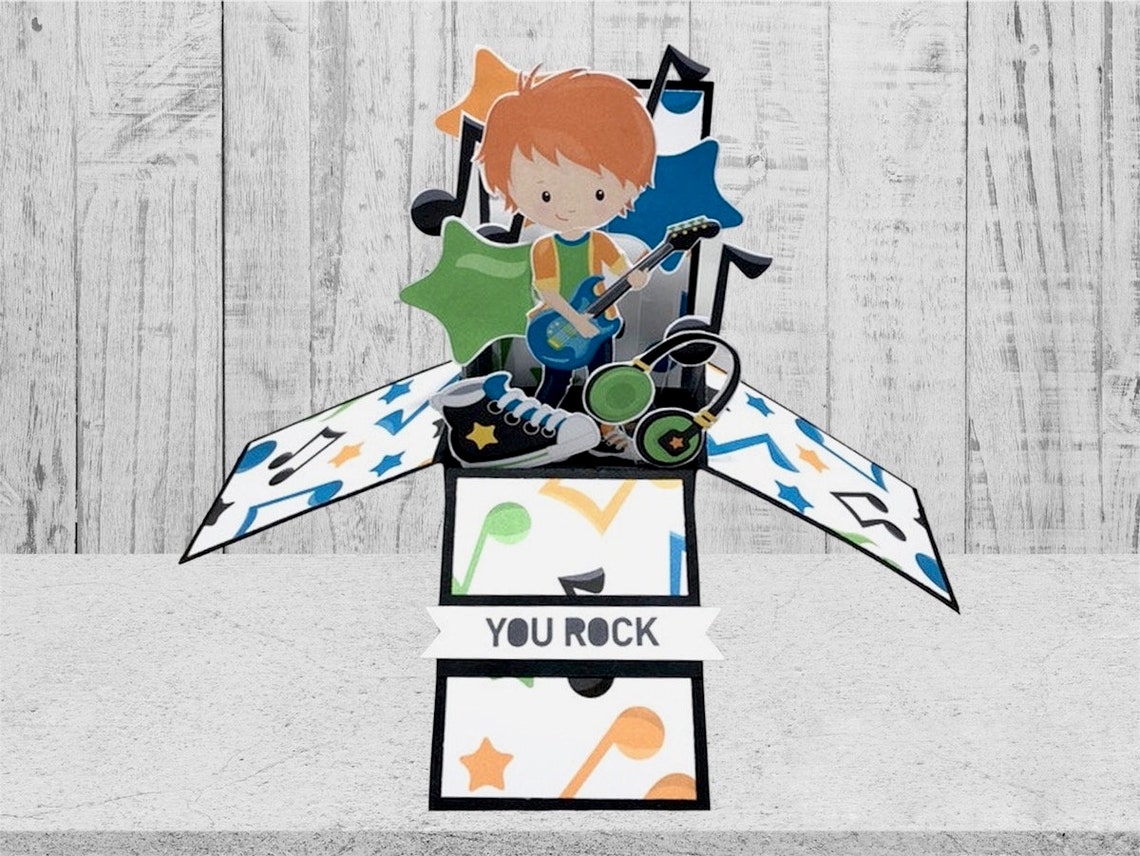 Boy Birthday Card, Birthday Card for Boy, Boy Pop up Birthday Card, Pop ...