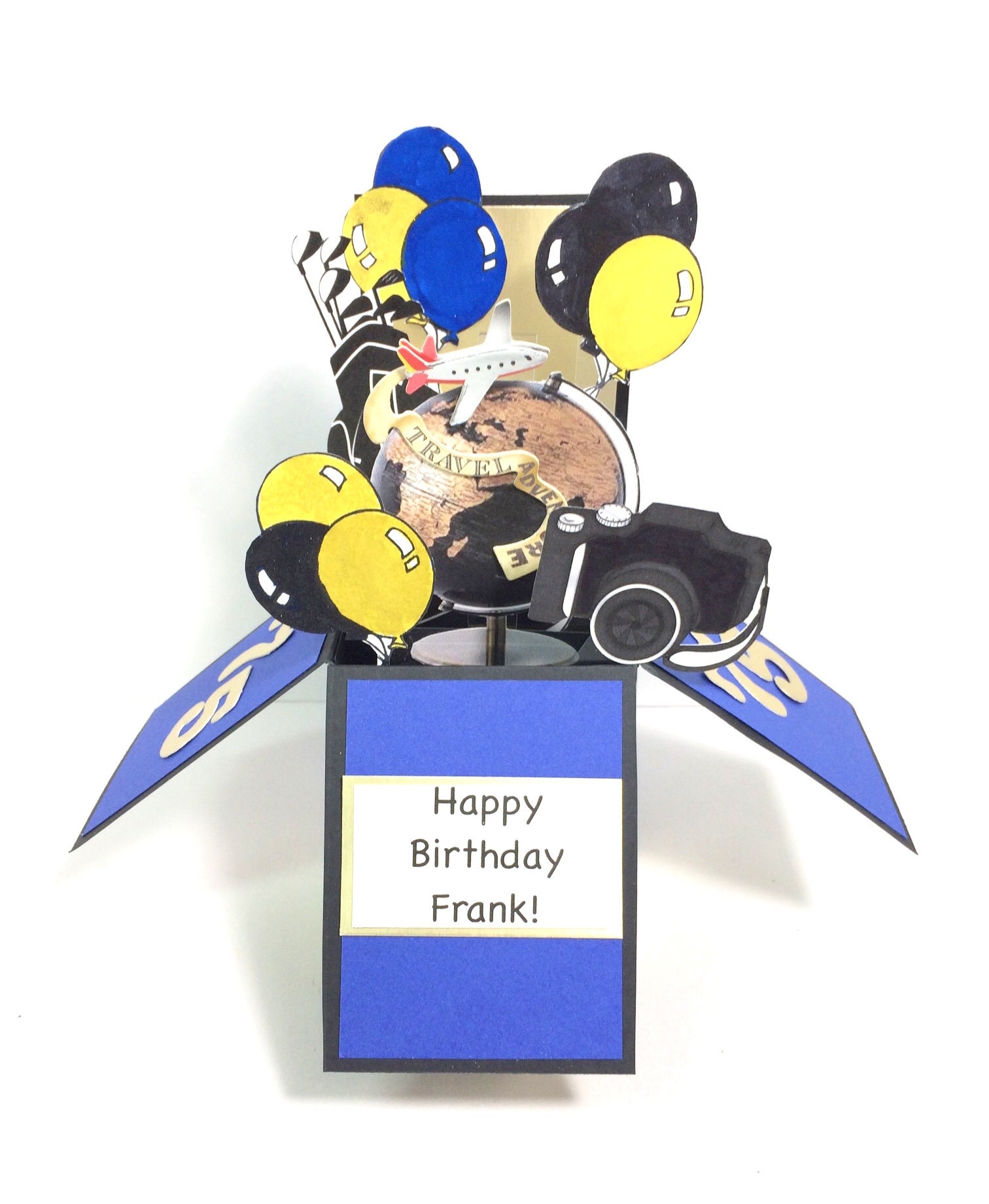 Custom Pop up Box Card, Custom Pop up Card, Custom Birthday Pop up Card ...