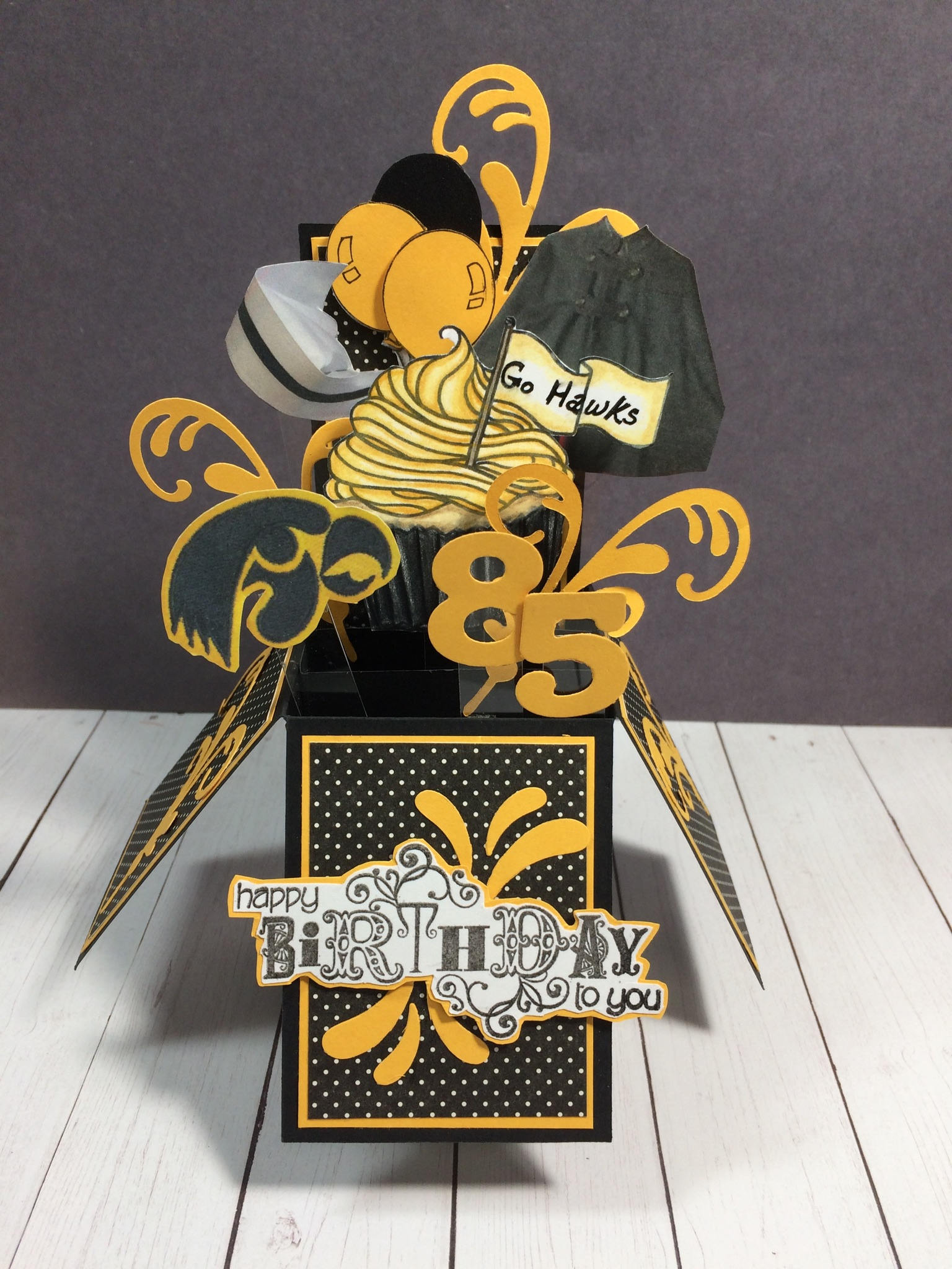 Custom Pop up Box Card, Custom Pop up Card, Custom Birthday Pop up Card ...