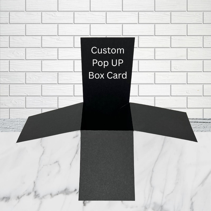 Unique Pop up Card - Etsy