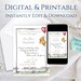 Corpse Bride Wedding Invitation Digital or Printable Invitation Tim ...