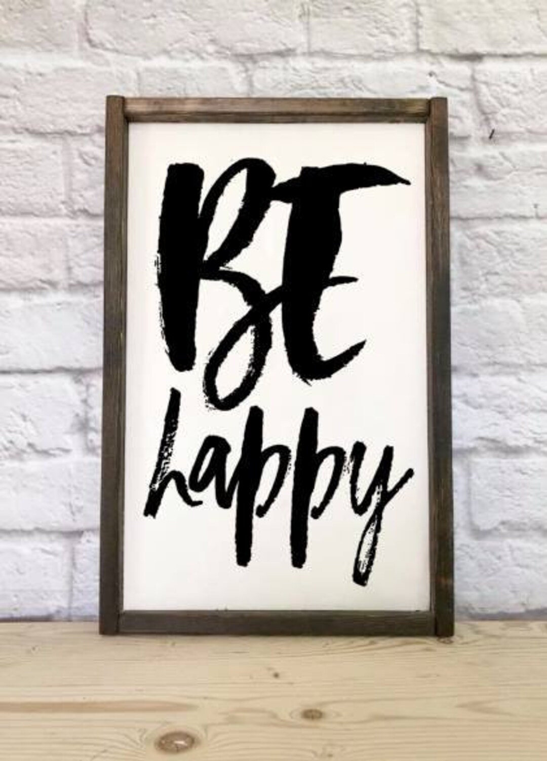 Be Happy Sign, Happy Sign, Be Happy, Choose Happy, Home Decor, Wood ...