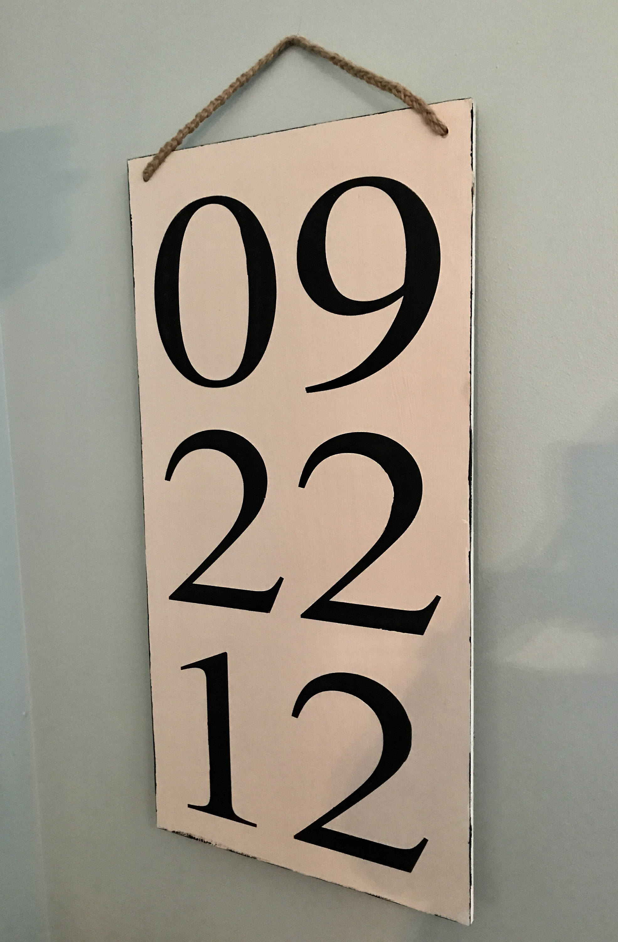 Anniverary Date Sign Wedding Date Sign Farmhouse Decor - Etsy