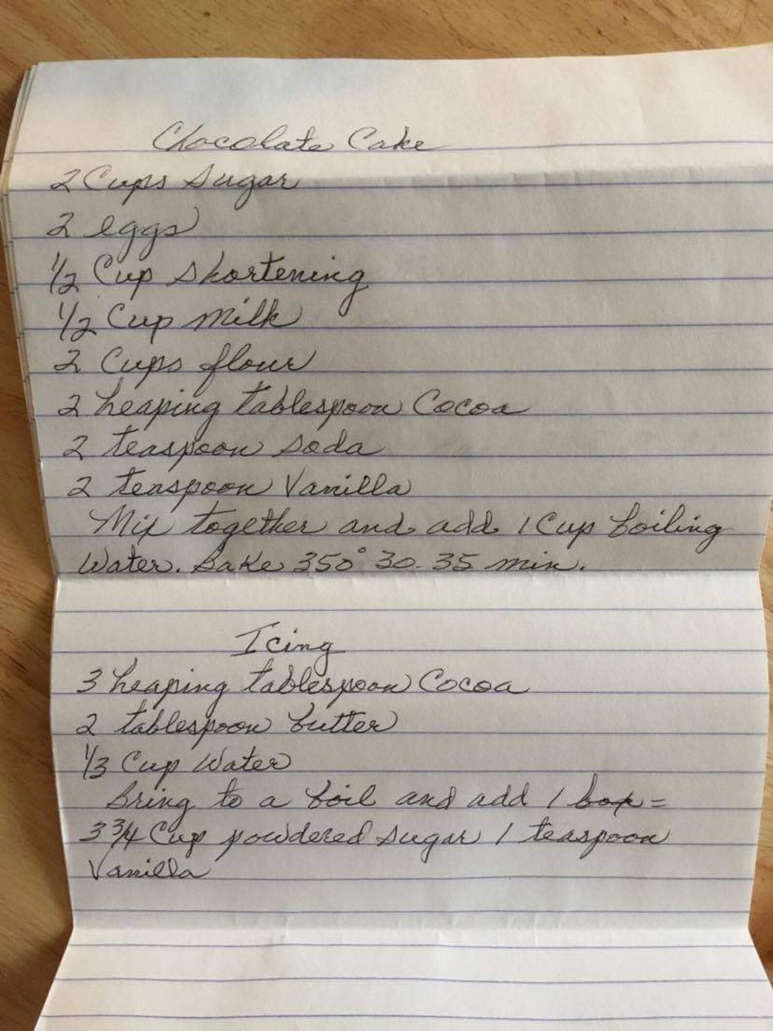 Custom Handwritten Recipe Sign Made From Your Recipe Card | Etsy