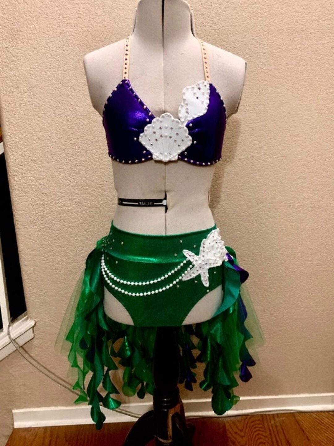 Ariel Inspired Dance Costume - Etsy