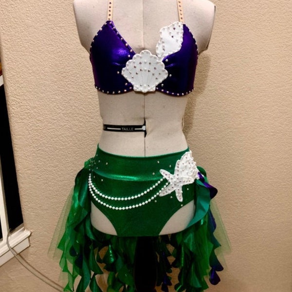 Ariel Inspired Dance Costume - Etsy