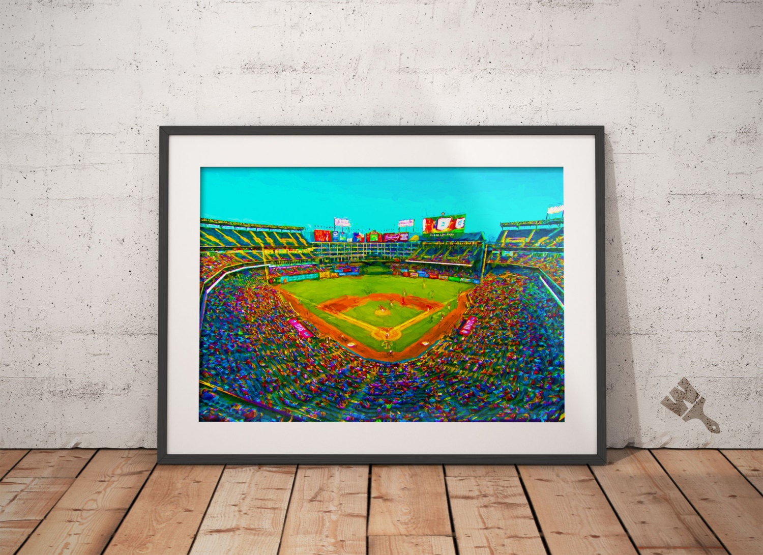 Texas Rangers Globe Life Park Baseball Stadium Print - Etsy