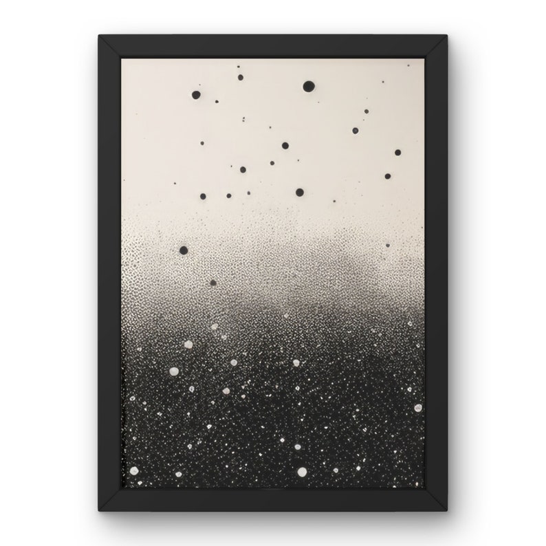 Stardust Art Print Cosmic Abstract Wall Art for Sitting Area - Etsy